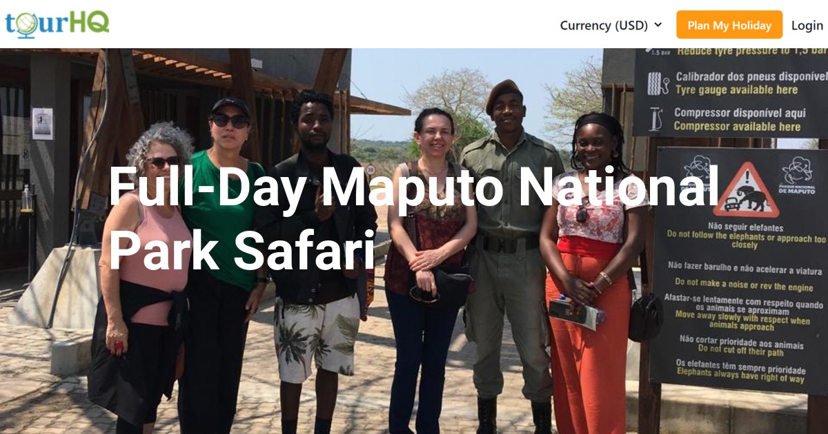 Full-Day Maputo National Park Safari